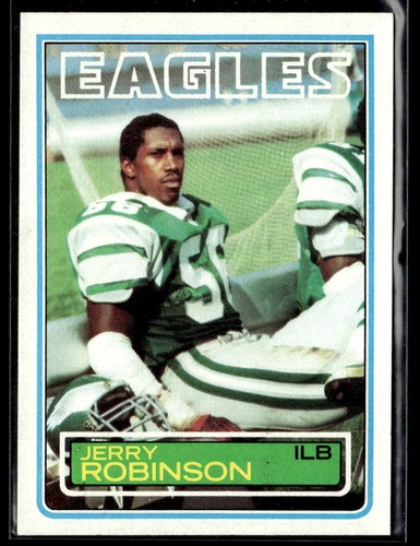 1983 Topps #146 Jerry Robinson Philadelphia Eagles | eBay