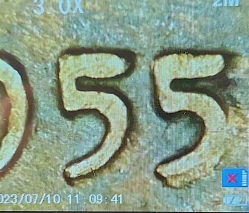 1955 P LINCOLN WHEAT PENNY POOR MAN'S DOUBLE DIE LAST 5 DOUBLED DDO | eBay