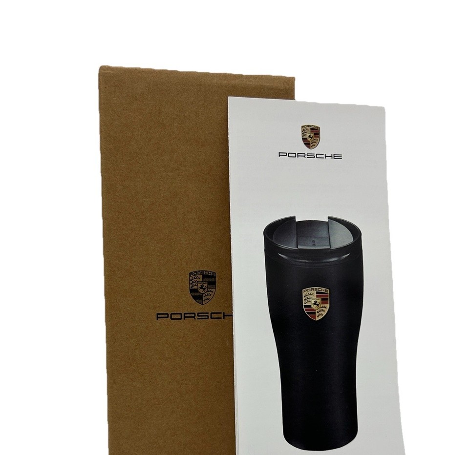 Porsche Thermal Matte Grey 460ml 15oz Stainless Steel Turbonite ...