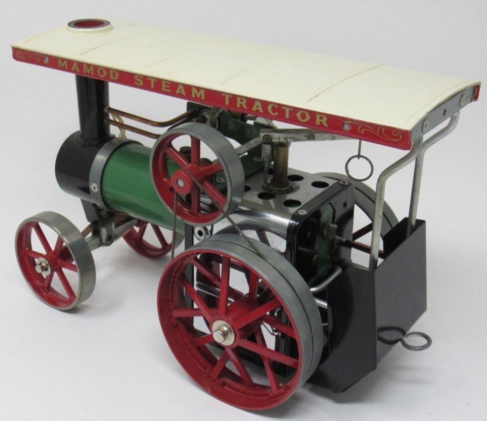 VINTAGE Mamod Steam Engine Tractor Toy TE1a TE 1a with Box Malins ...