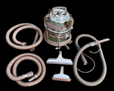 Vintage Filter Queen Model 33 Canister Vacuum Cleaner ~ Works w ...
