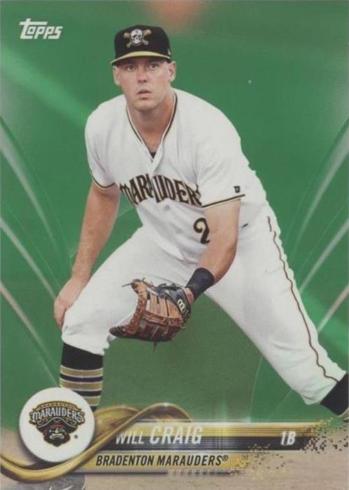 2018 Topps Pro Debut - Will Craig #92 Green /99 (RC) for sale online | eBay