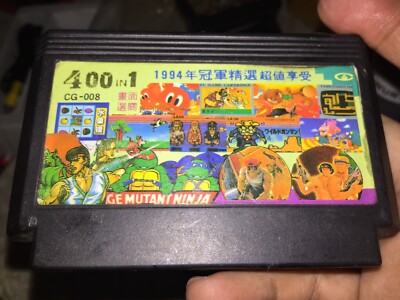 Famicom Game NES 1994 CG-008 400in1 Contra | eBay