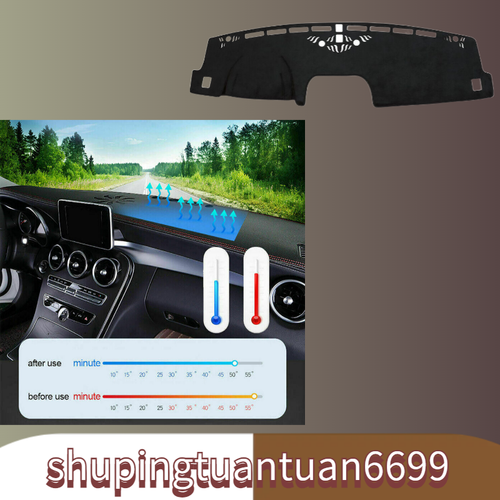 For Ford Maverick 2022-2024 black Dashboard Cover Dashmat Dash Anti-Sun ...