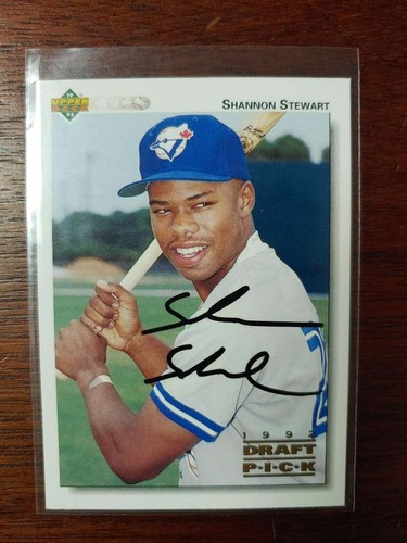 1992 Upper Deck Shannon Stewart Signed Card - COA (1) | eBay