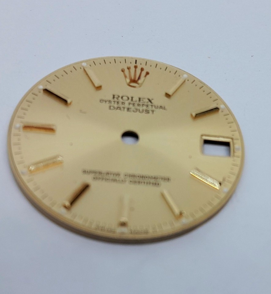 Rolex Champagne Color dial with Stick markers FACTORY for 31mm midsize ...