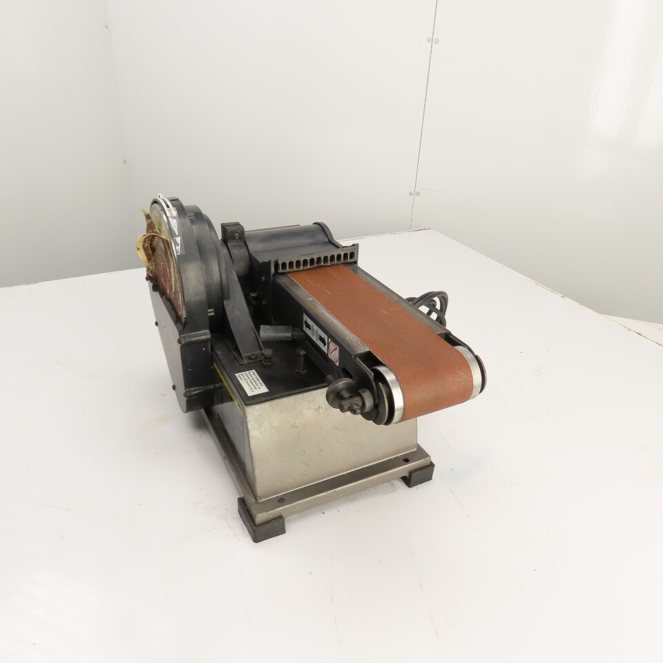 Hitachi SB 10Y 4" x 8" Disc/Belt Combo Sander Grinder 120V 1PH 5.5A ...