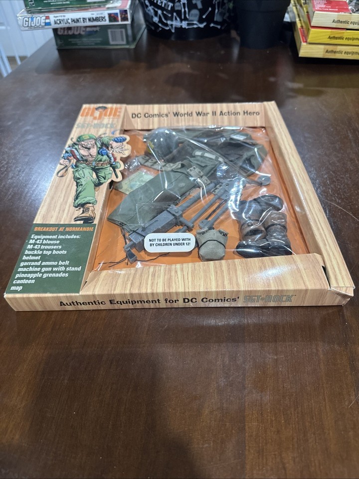 G.I. Joe 12 Inch Sgt. Rock Action Figure Break Out at Normandie | eBay