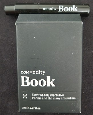 New Commodity BOOK Spray .07 fl oz/2 ml Expressive Fragrance BNIB ...