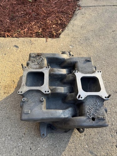Ford 289 302 Edelbrock X-F8 Cross Ram Intake Manifold Small Block Ford ...