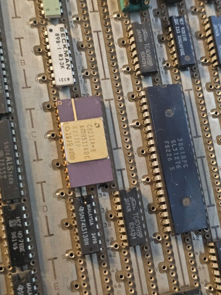 2lbs Vintage Retro Universal Logic Wire Wrap Board Intel Mostek ...