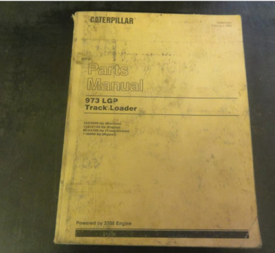 Caterpillar CAT 973 LGP Track Loader Parts Manual SEBP2394 | eBay