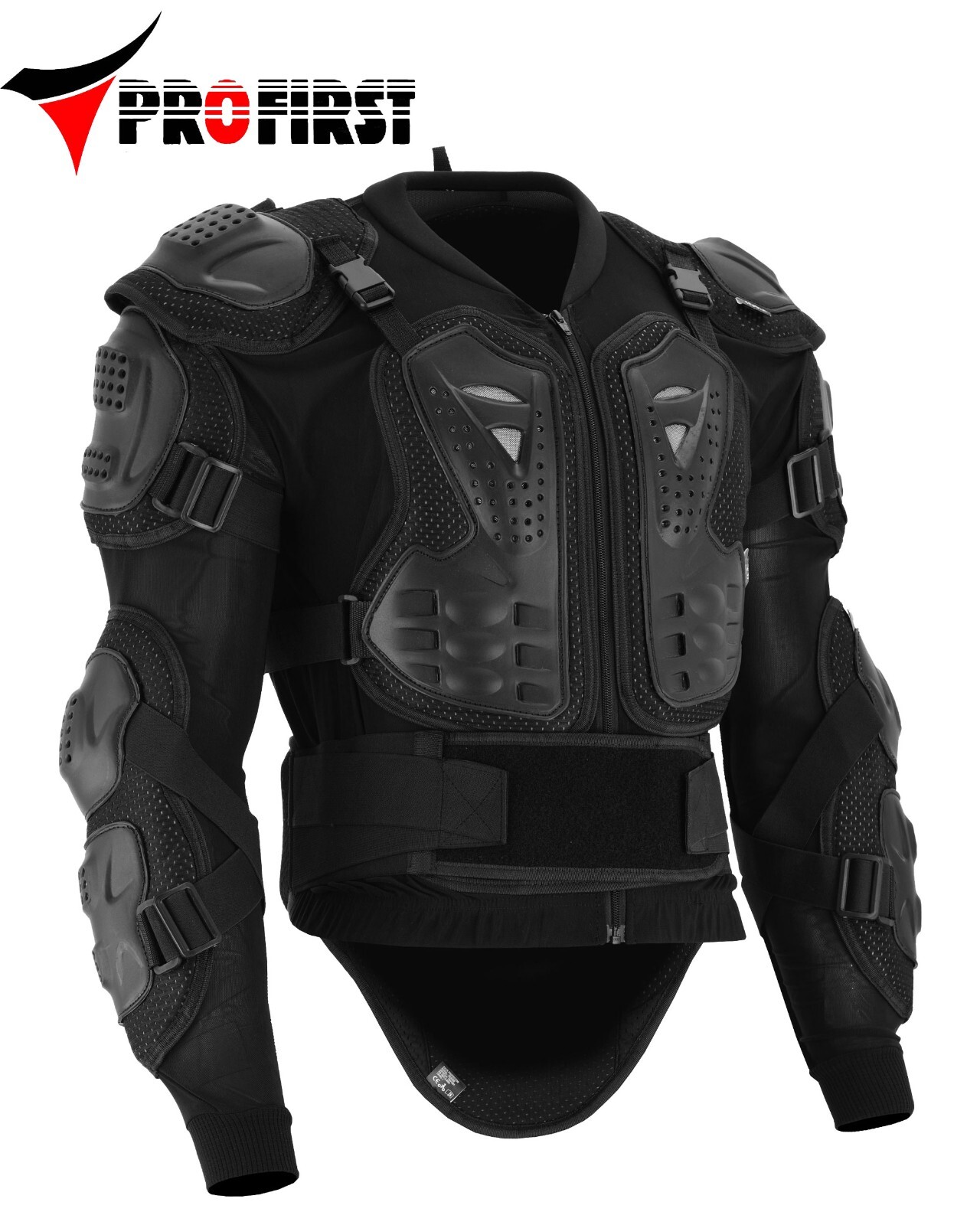Mens Motorbike Body Armour Safety Jacket Motorcycle Spine Protector ...