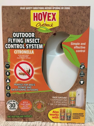 Hovex Outdoor Citronella Flying Insects Control System, 3114210 ...