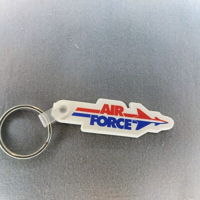 Air Force Double-Sided Rubber Keychain | eBay