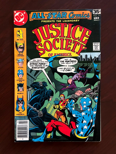 All-Star Comics #70 (DC 1978) Justice Society Joe Staton Bronze Age 7.0 ...