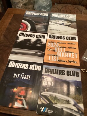 LOT OF 8 HAGERTY DRIVERS CLUB MAGAZINES | eBay