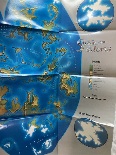 Shadow World Master Atlas Second Edition Rolemaster ICE With Map Of ...