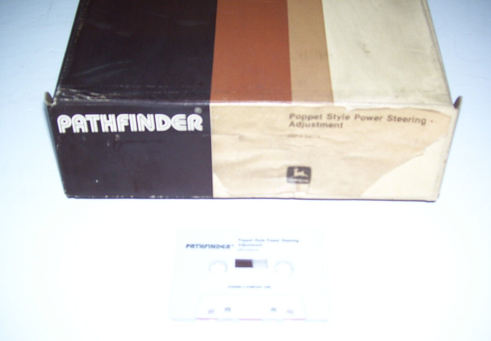 JOHN DEERE PATHFINDER POPPET STYLE POWER STEERING ADJUSTMENT TAPE ...
