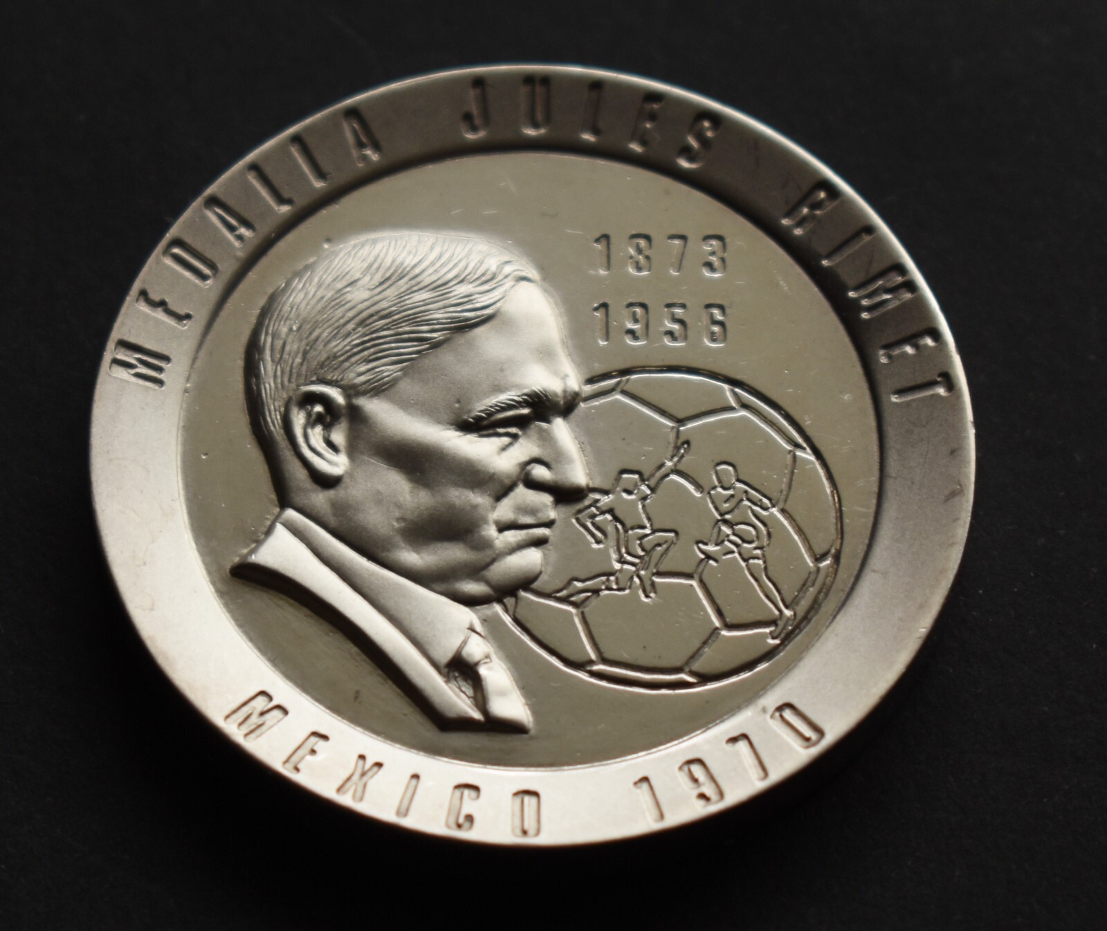 MEXICO 1970 FIFA WORLD CUP SILVER MEDAL MONEDAS AZTECS PRECOLUMBIAN ART ...