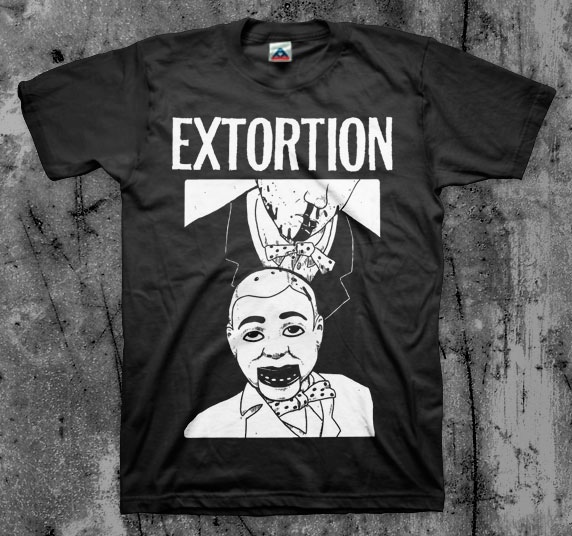 Extortion 'Dummy' T shirt | eBay