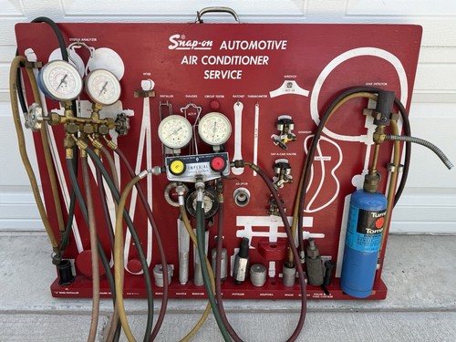 Vintage Snap-on Tools A/C Refrigeration Hand Tools Advertising Display ...