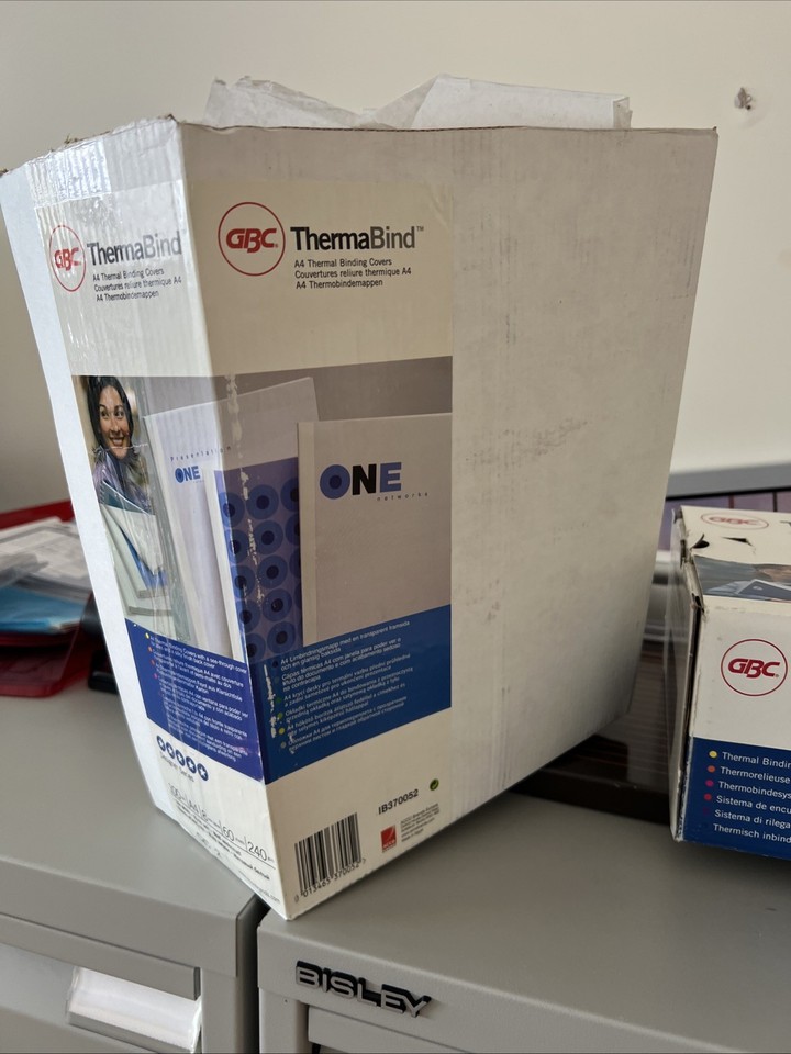 GBC ThermaBind T200 Thermal Binding System with Cooling Tray, Combs ...