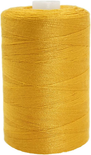Sullivans Polyester Quality Thread 10 Pieces, 1000 Meter Length, Gold ...