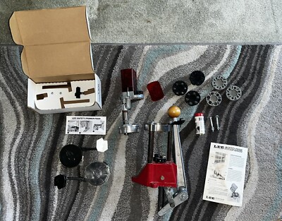 Lee Precision 4 Hole Classic Reloading Turret Press With Primer Feed | eBay