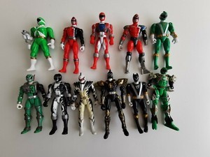 Vintage Original Power Rangers Action Figure Bundle 90s 11 Figurine ...