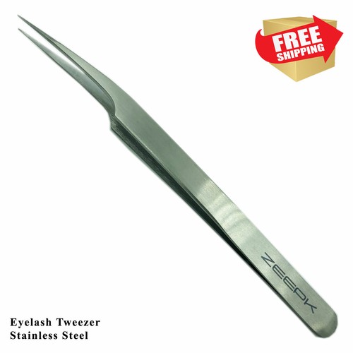 NEW Zeepk Eyelash Extension Tweezer Stainless Steel 5.5" Long | eBay