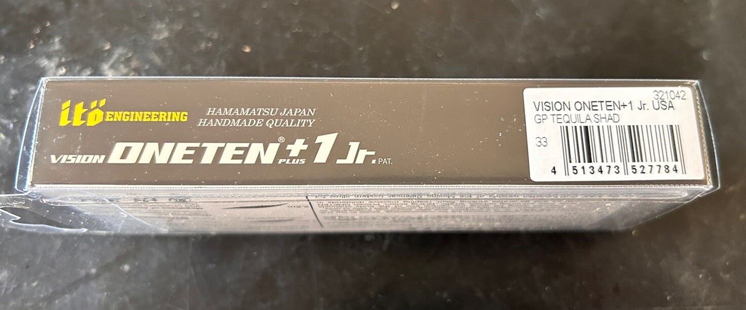 Megabass Vision Oneten 110 JR +1 GP Tequila Shad (SP-C) Rare One Ten ...
