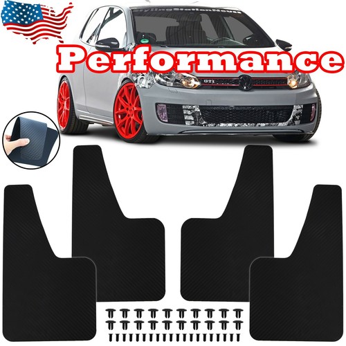Splash Guards Mud Flaps For VW Golf Mk4 MK6 MK7 MK7.5 MK8 GTI GTD GTE R ...