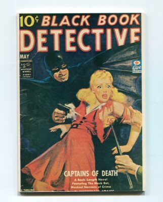 PULP: Black Book Detective Pulp Reprint May 1943 - Captains Of Death | eBay