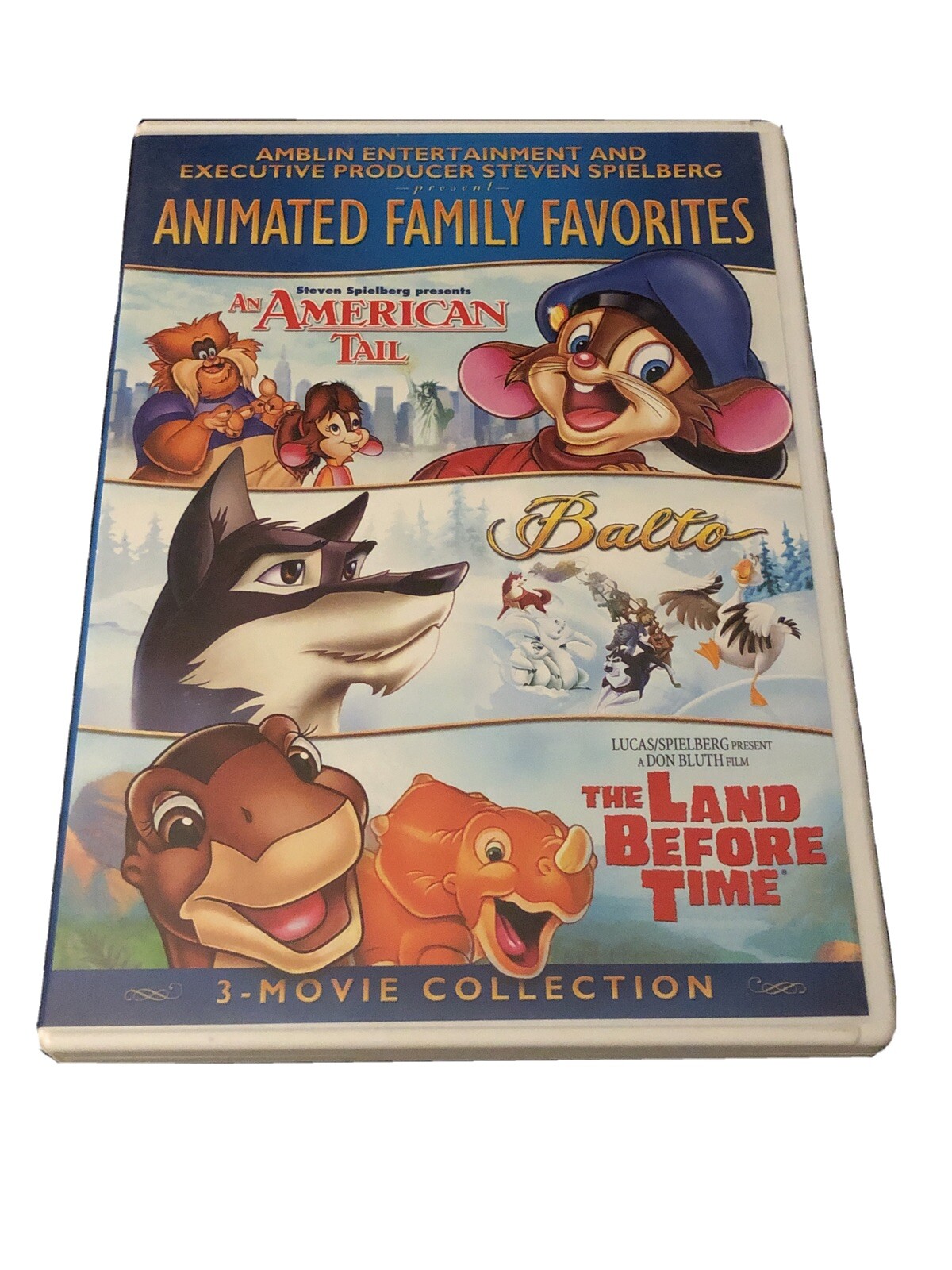 Animated Family Favorites 3 Movie Collection (DVD, 2007, 2-Disc Set ...