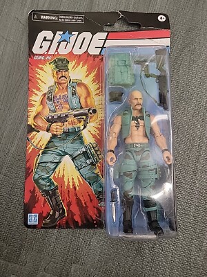 Gi Joe Classified GUNG-HO 6" Action Figure Retro Carded Hasbro File ...