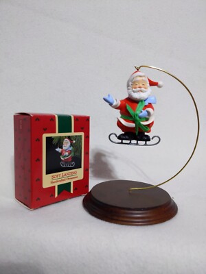 MIB 1988 Hallmark Keepsake Christmas Ornament SOFT LANDING - Skating ...