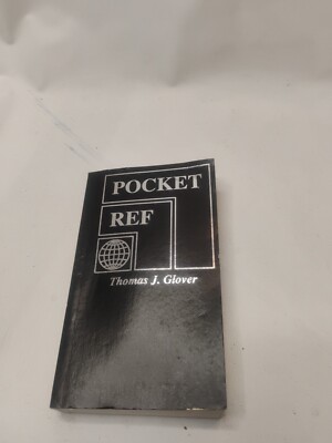 POCKET REF By Thomas J. Glover | eBay