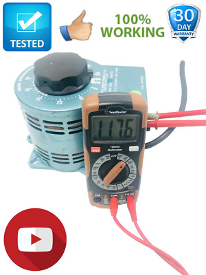 Staco Energy 3PN1010 Variac Variable Transformer 120V Input, 0-120VAC ...