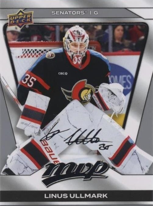 2025-26 Upper Deck Mvp - Linus Ullmark, Linus Ullmark #64 Silver Script ...