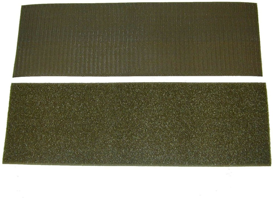Velcro® Brand 4" MIL-SPEC Olive Drab Green Hook & Loop Set - SEW-ON ...