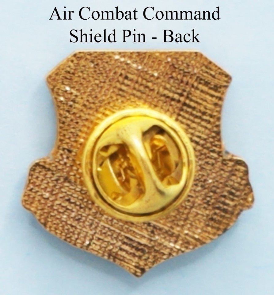 Air Combat Command Pin - ACC Shield - Metal - | eBay
