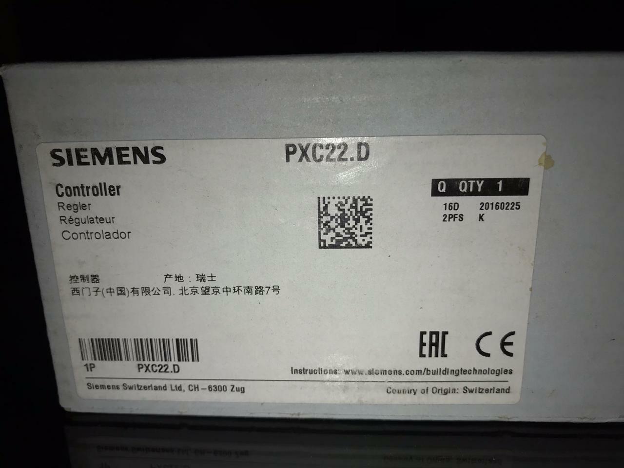SIEMENS PXC22.D AUTOMATION STATION MODULE | eBay