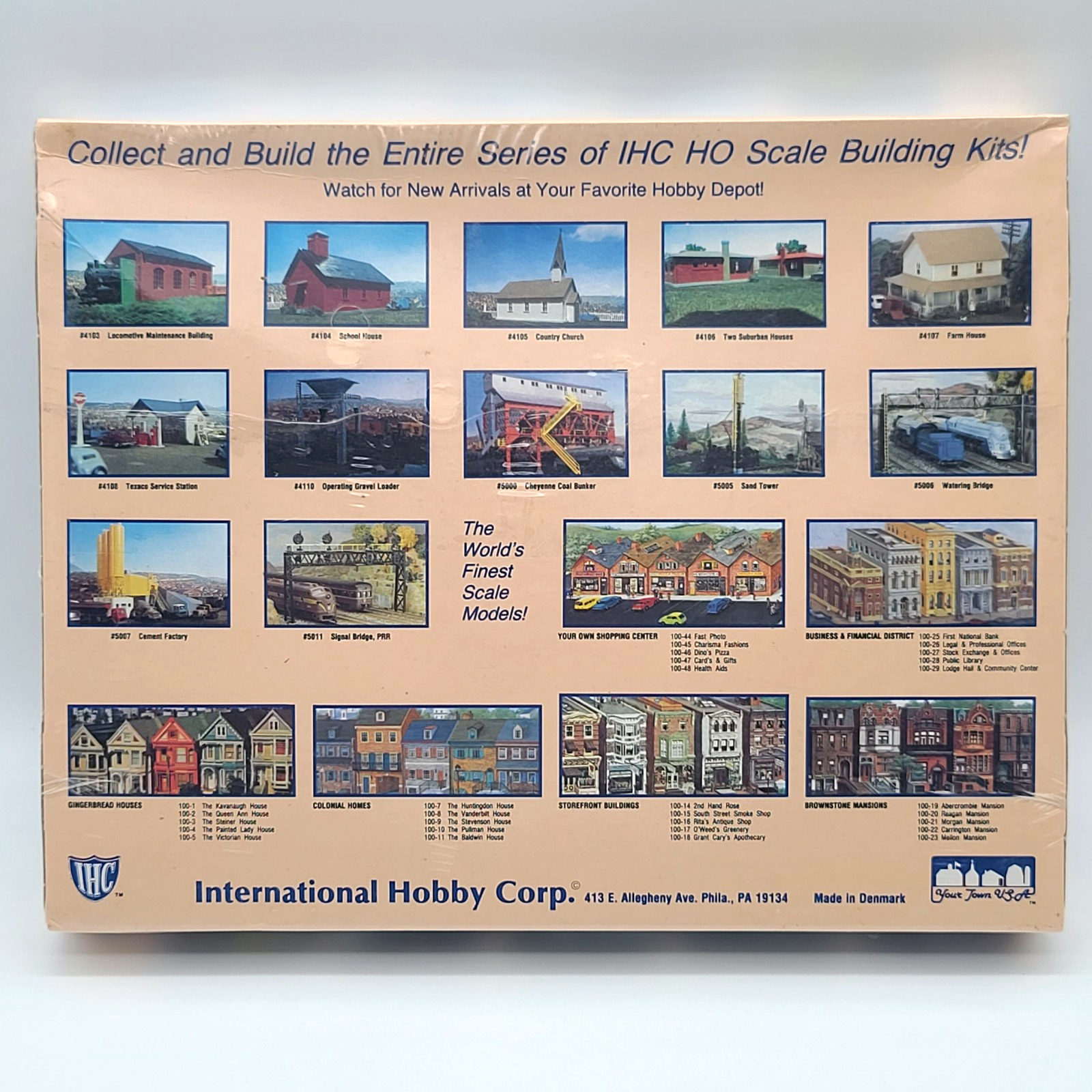 HO Scale - IHC Storefront Buildings #100-17 O'Weed's Greenery - Brand ...