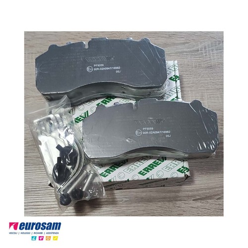 SERIE KIT PASTIGLIE PASTICCHE FRENO ADATTO A MERCEDES ACTROS ATEGO AXOR ...