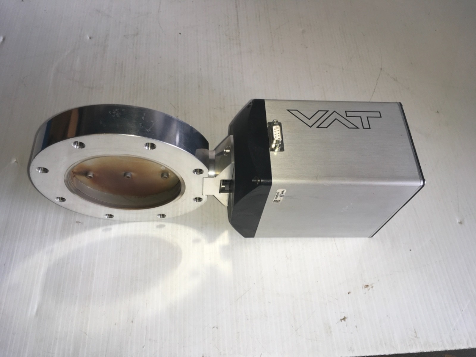 VAT 327853 STEPPER MOTOR CONTROLLER AND 4" BUTTERFLY VALVE 61240-PAGD ...