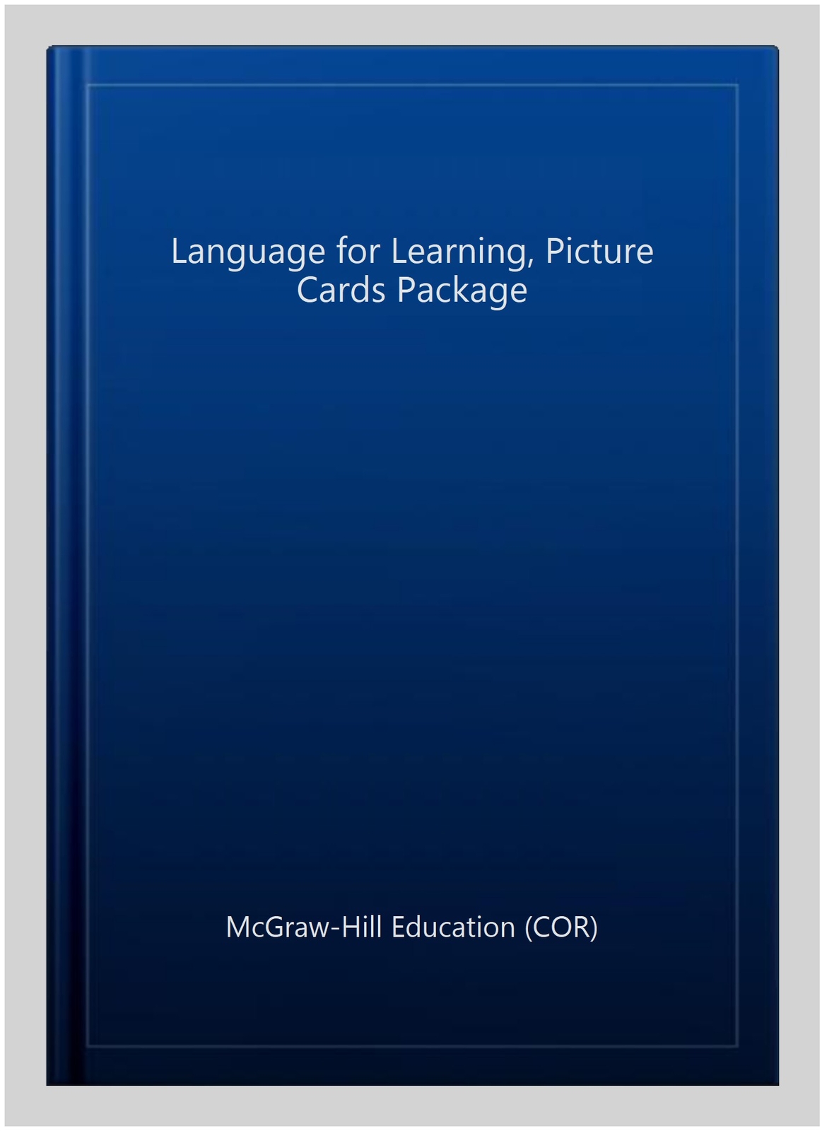 Language for Learning, Picture Cards Package, Paperback by McGraw-Hill ...