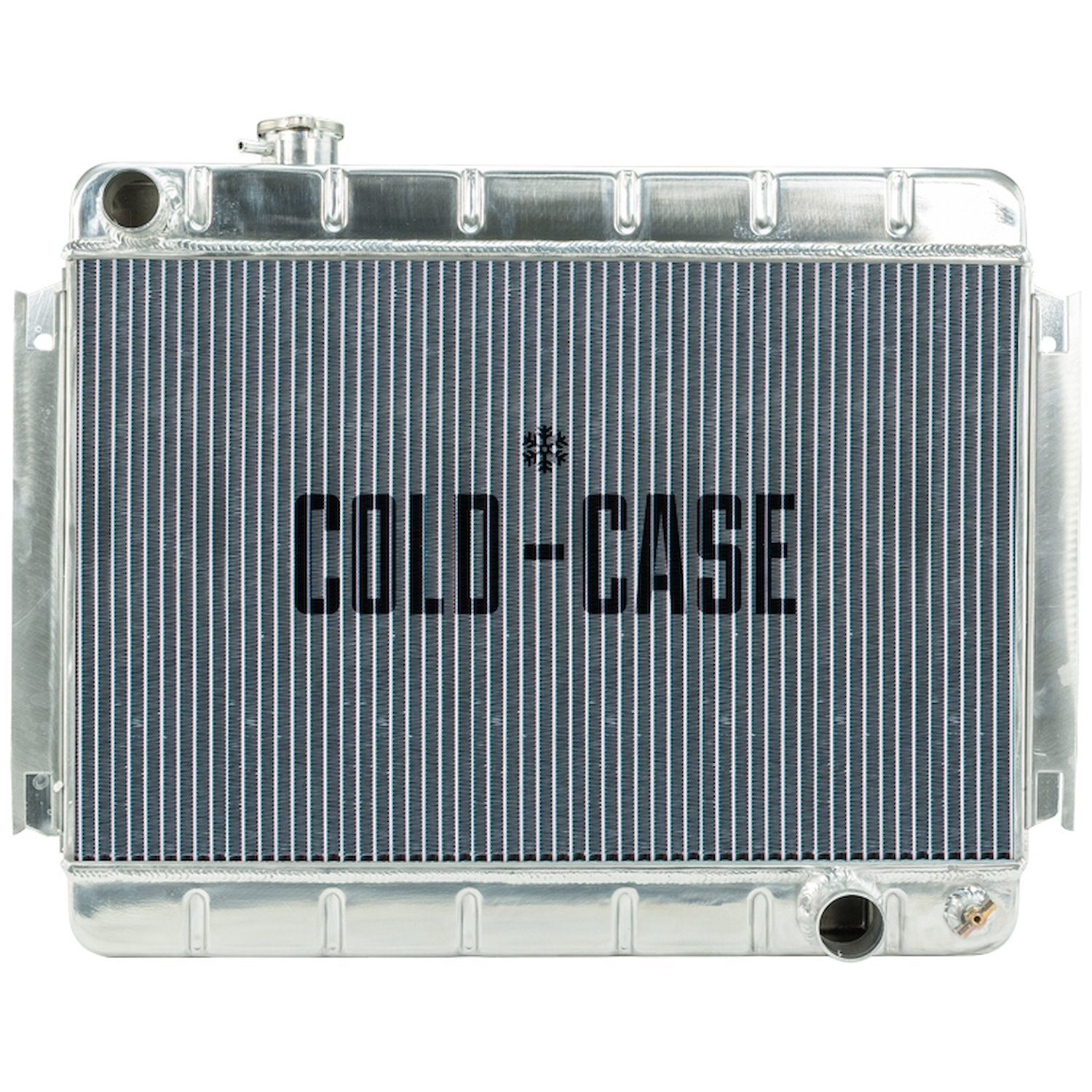 Cold Case Radiators CHE542 Crossflow Aluminum Performance Radiator 1966 ...
