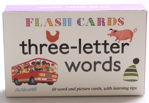 Three-Letter Words - Flash Cards by Gr¿e, Alain | eBay