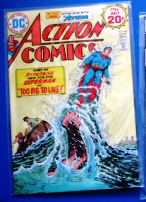 ACTION COMICS 439 (Superman Cary Bates Curt Swan Dick Dillin, Atom back ...